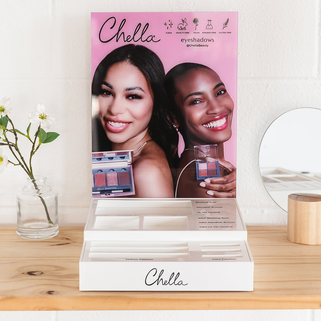 premium eyeshadow display empty - 540052 – Chella Professional